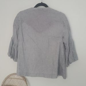 Zara | Jackets & Coats | Zara Embroidered Jacket | Poshmark